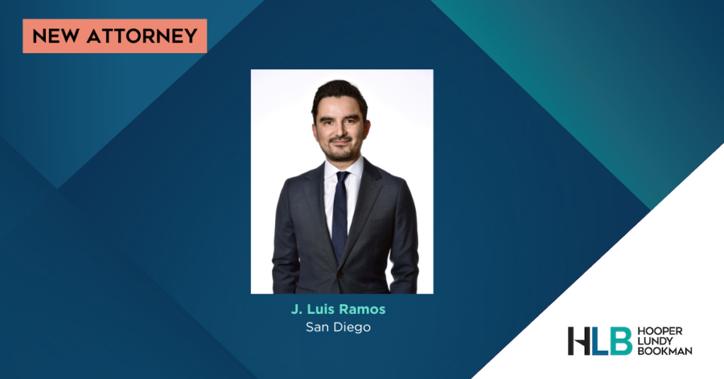 HLB Welcomes Associate J. Luis Ramos - Hooper Lundy & Bookman